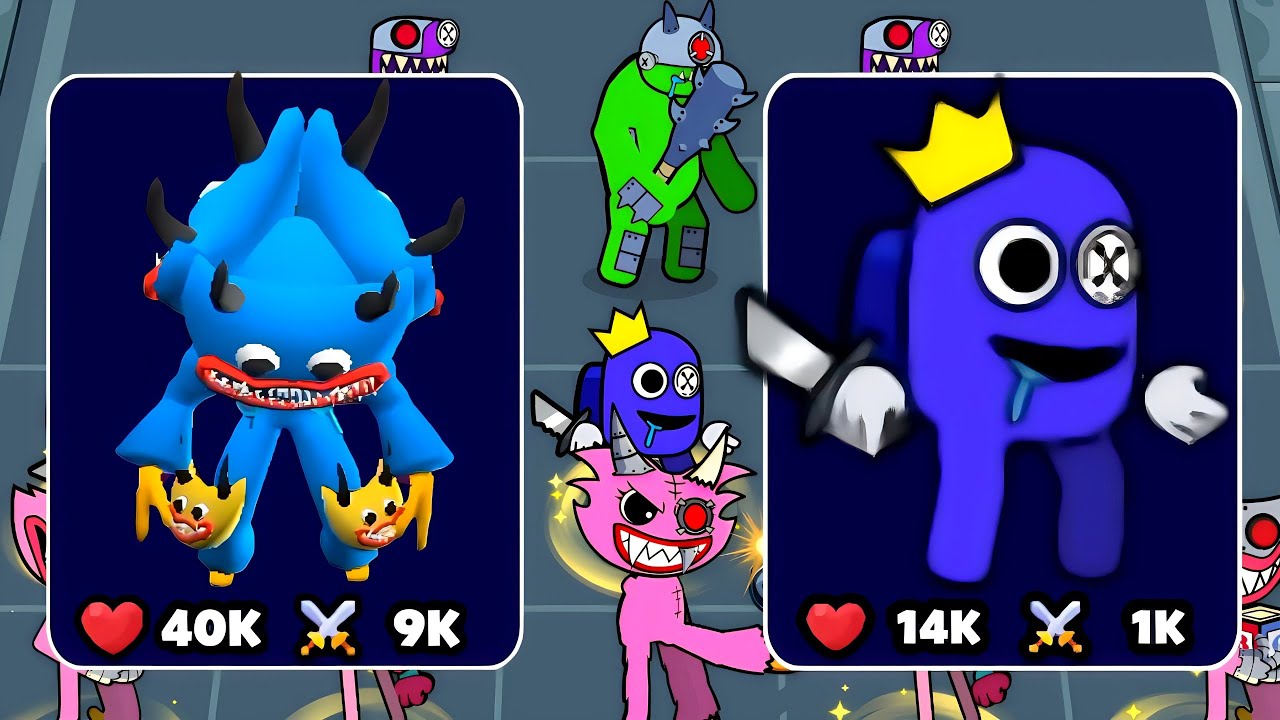Merge Master Blue Monstor - Merge Monster Rainbow Defence ⭐ Merge ...