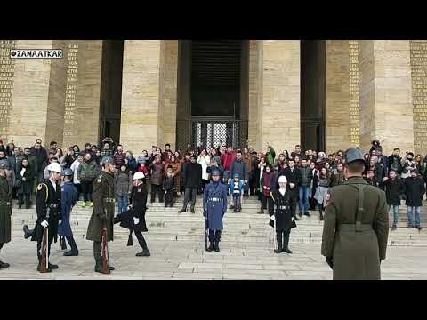 Anıtkabir nöbet değişimi mozale bölgesi HD