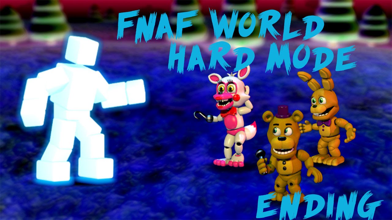 killing the storyteller [fnaf world] hard mode ending - YouTube