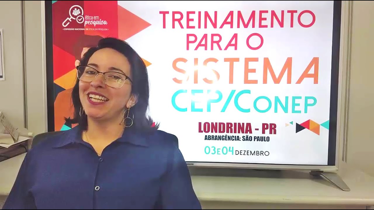 | #PBResponde | Treinamento para o Sistema CEP/Conep - Londrina (Plataforma Brasil) - YouTube