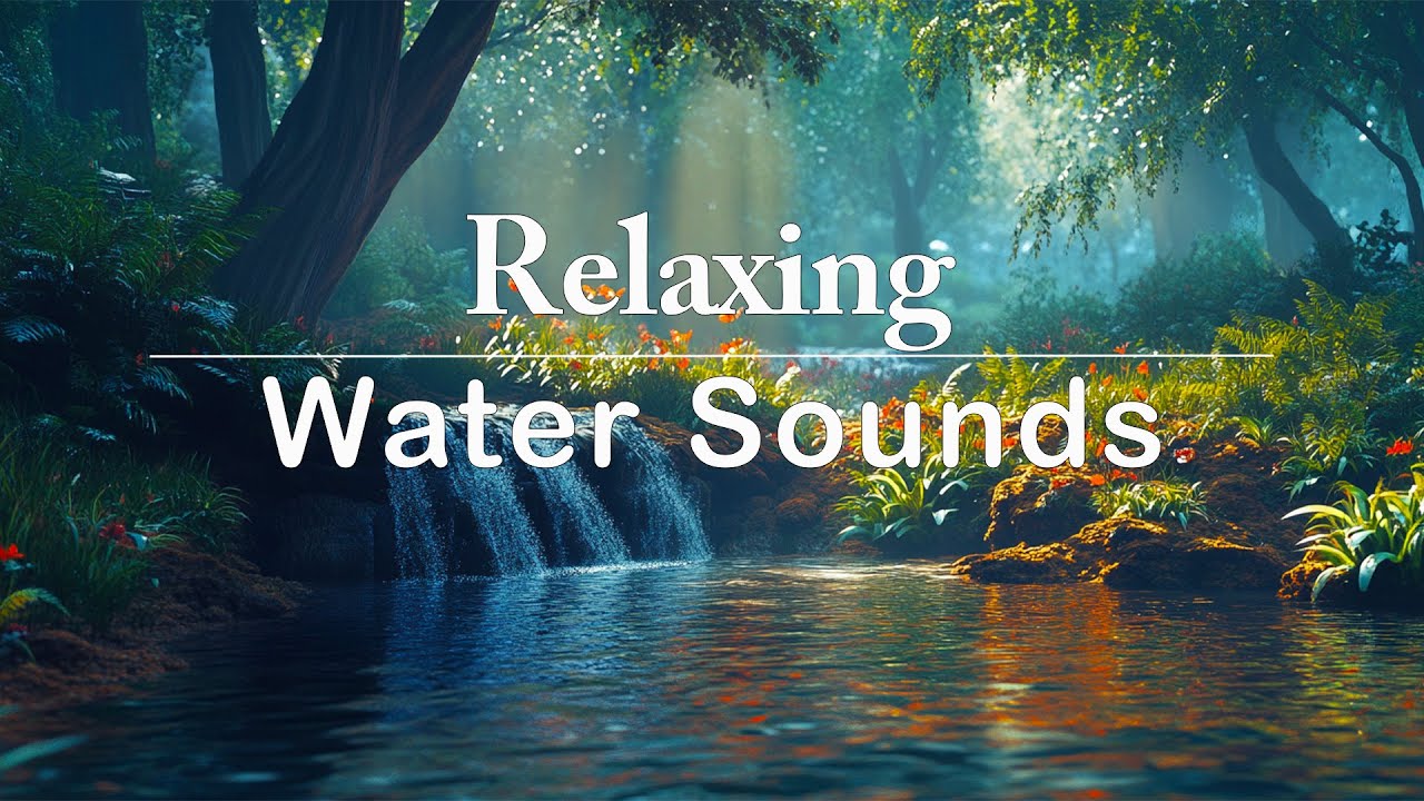 Relax 3 Hours-The Gentle Sound of a Mountain Stream Sounds-Bird Song ...