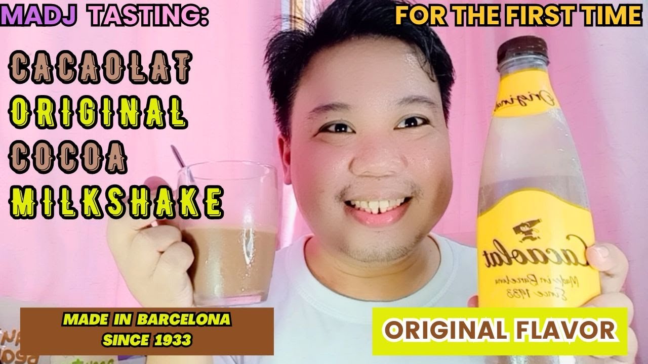 FIRST TIME TASTING: TRENDING CACAOLAT ORIGINAL COCOA MILKSHAKE MADE IN ...