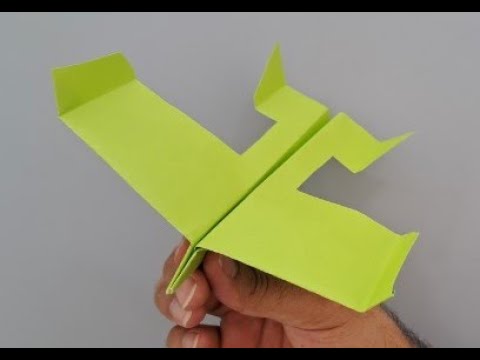 🔥 "First Paper Airplane with Separate Horizontal Tail! Unbelievable ...