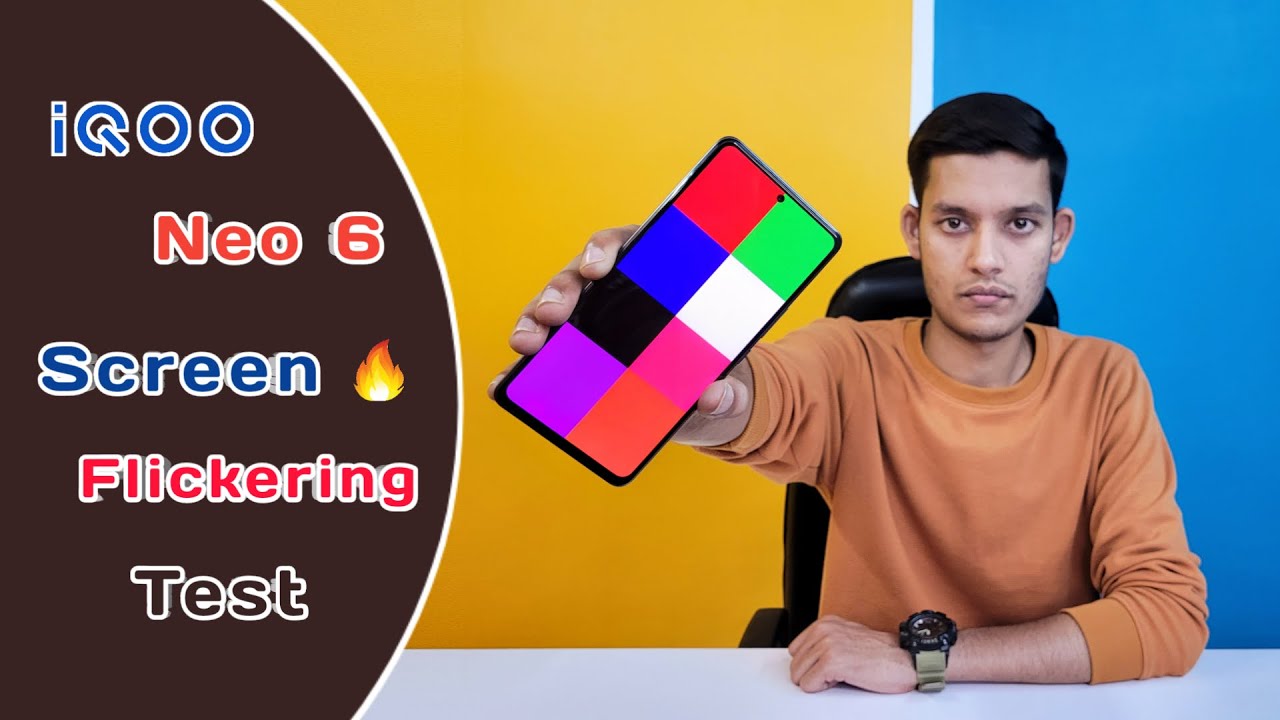 IQOO Neo 6 Screen Flickering Test | Kya Isme Koi Display Problem hai ...