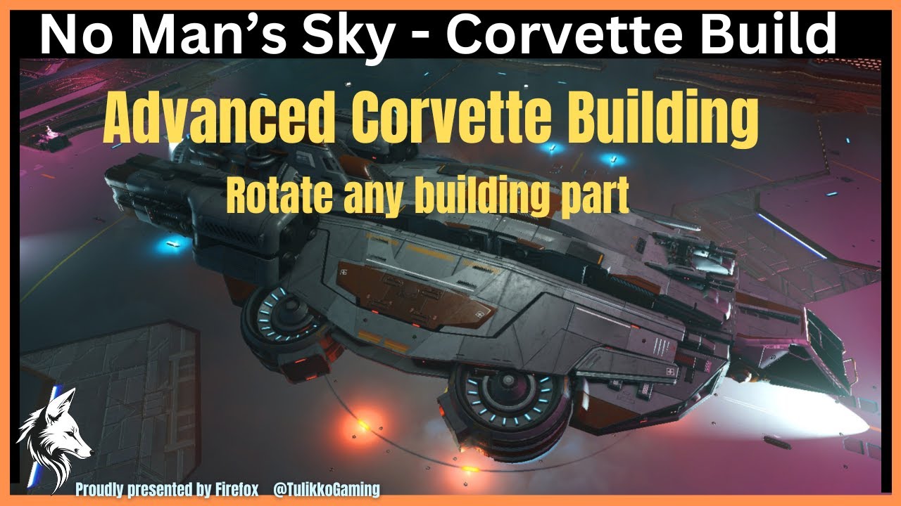 Advanced Corvette rotation technique | Corvette Build Tutorial | No Man ...