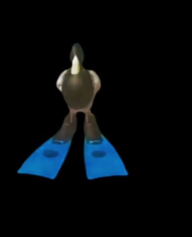 Duck spinning geometry dash practice mode song - YouTube