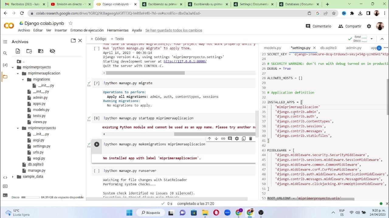 Introducción a los modelos en Django: cómo crear y gestionar una base ...
