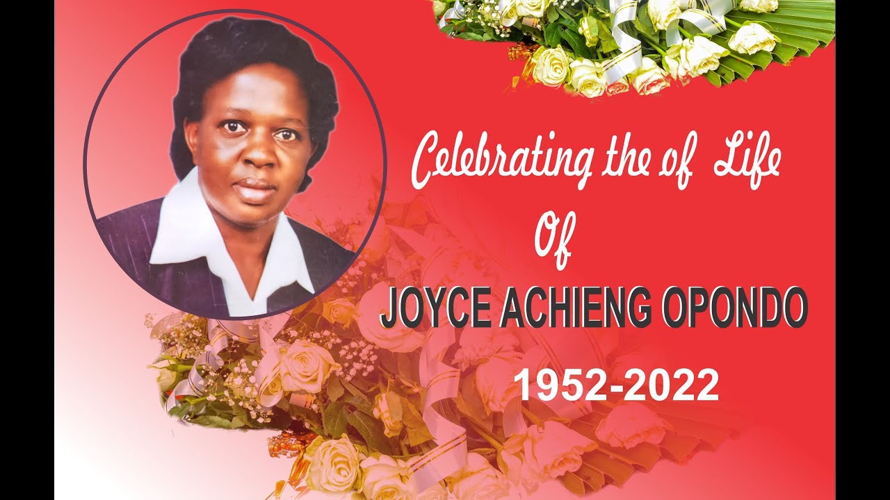 LAST RESPECT SERVICE FOR THE LATE JOYCE MILLICENT ACHIENG OPONDO - YouTube