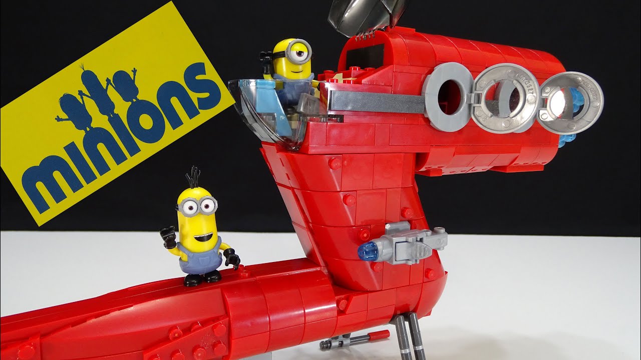 Minions Supervillian Jet Mega Bloks - YouTube