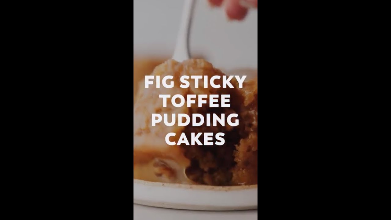 Sticky Toffee Pudding Cake Recipe | Fig Sticky Toffee Pudding Cake ...