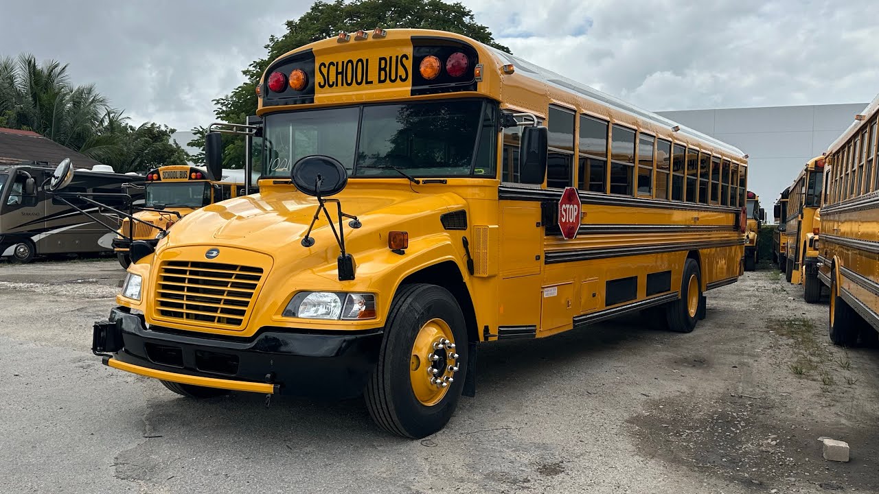 School Bus Number 1001 2010 Blue Bird Vision Cummins 6.7 ISB - YouTube