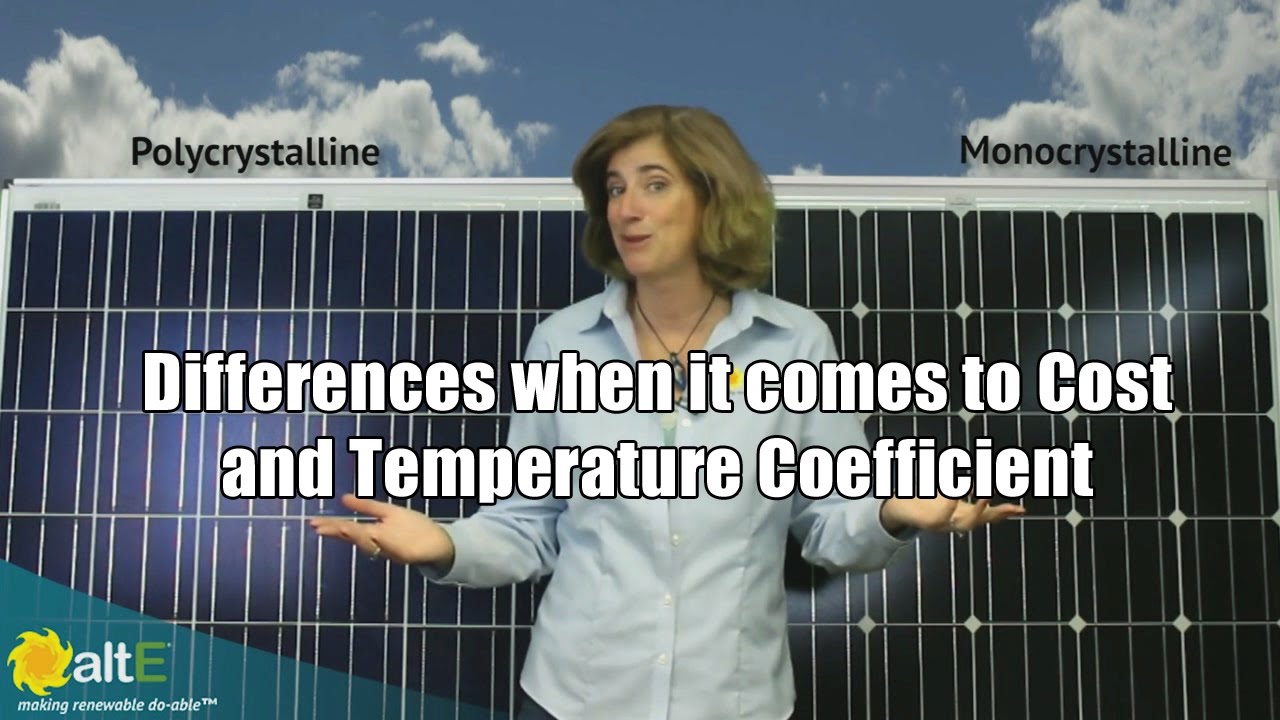 Polycrystalline vs. Monocrystalline PV Modules - YouTube