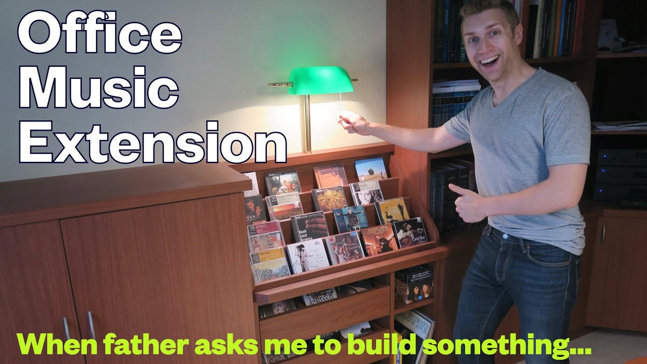 Music Station Office Extension Build - YouTube