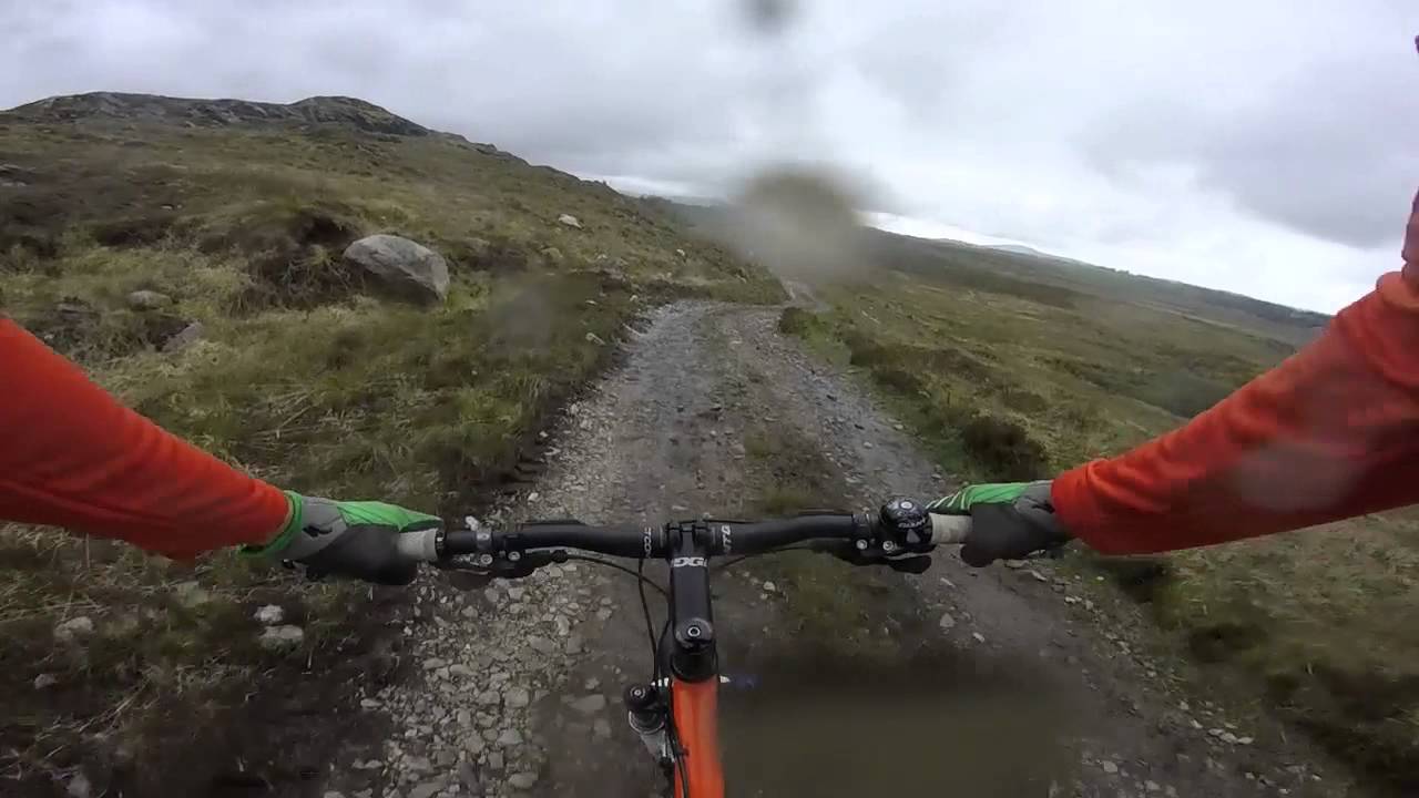 Donegal MTB - Old Railway line Creeslough to Falcarragh - YouTube