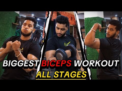 4 Best Biggest Bicep workouts || At Gym ll Ankur Rajput Fitness ...