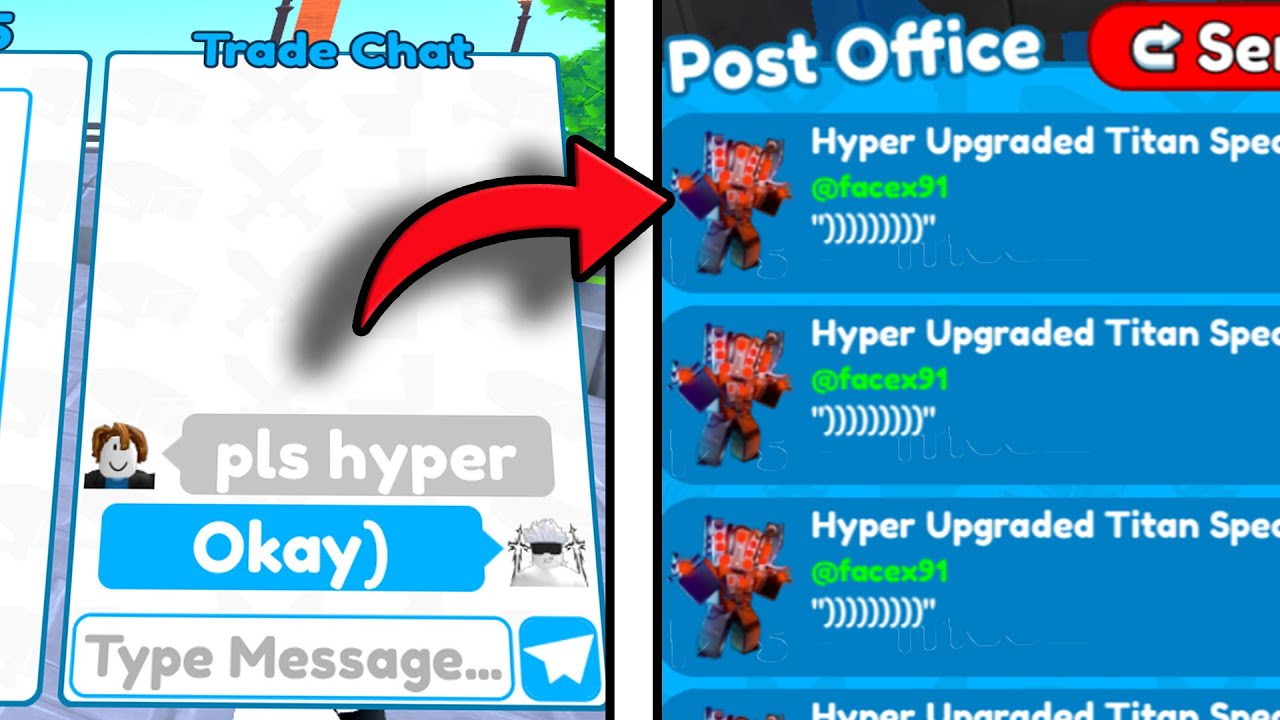 💎FREE HYPER TITANS TO MY SUBSCRIBERS 😱 | Roblox Toilet Tower Defense ...