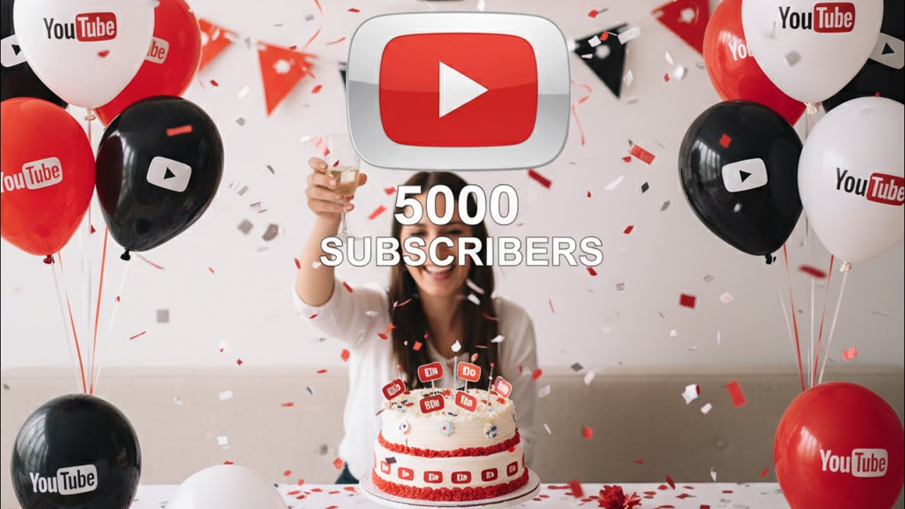 5000 subscribers #yay #yahoo #hurray 😍 - YouTube
