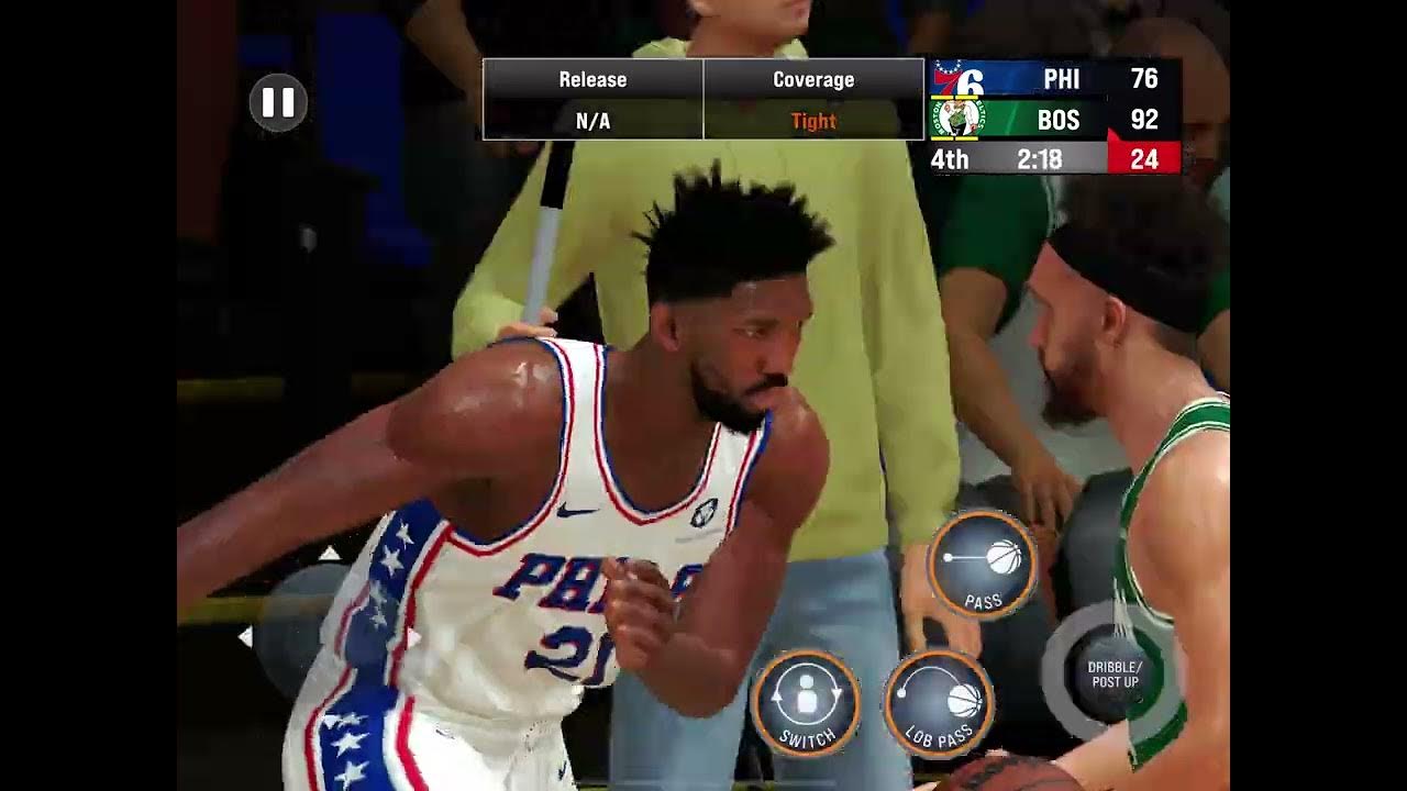 NBA2K25 (Apple Arcade Edition) Gameplay 76ers vs Celtics (Part 4) (NBA Christmas) - YouTube