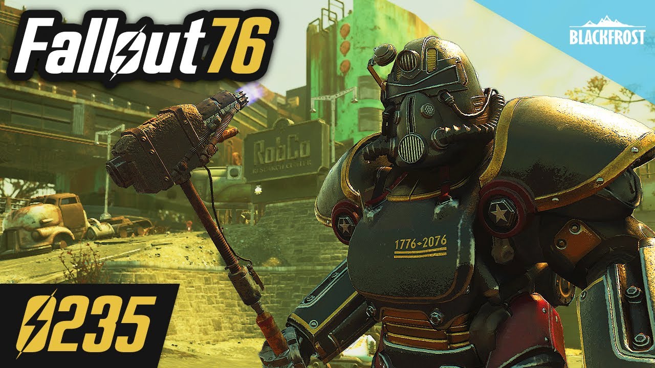 Ein Ausflug zum RobCo-Forschungszentrum Fallout 76 Gameplay SOLO #235 ...