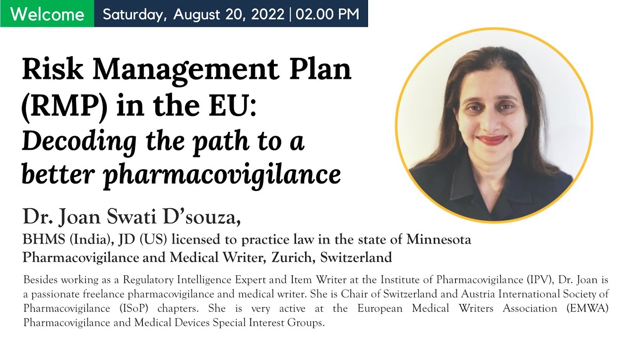 Risk management plan (RMP) in the EU - YouTube