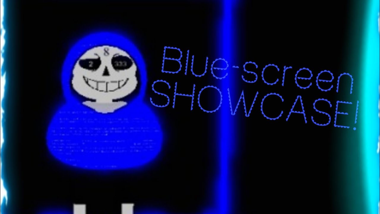 Blue-Screen sans Showcase [UNDERTALE MULTIVERSAL SIMULATOR] roblox ...