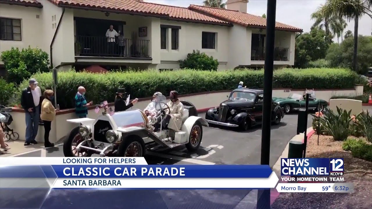 Antique and Classic car parade brightens day at four Santa Barbara ...