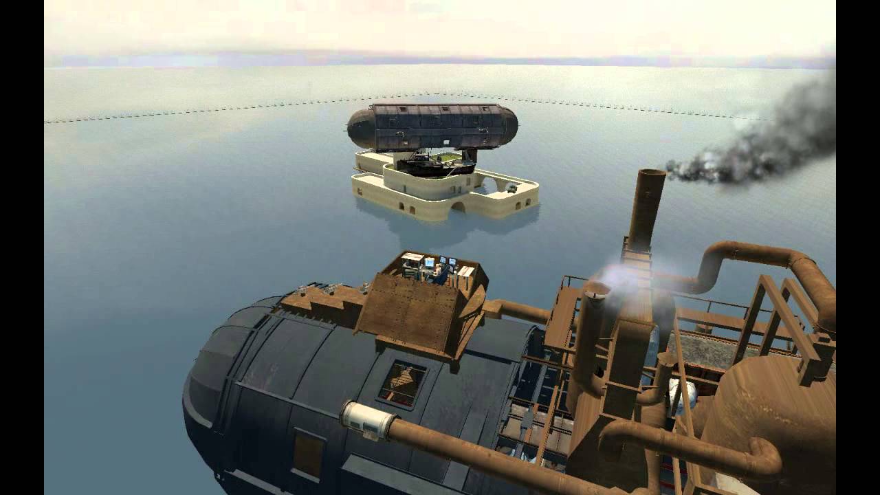 Gmod Airships =Dreadnought Class= | ArtySuport | Freighter | FL-Battler ...