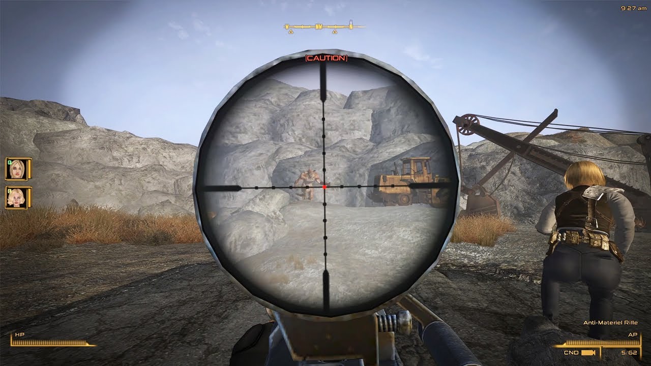 13 minutes of Fallout New Vegas modded gun combat gameplay (TTW) - YouTube