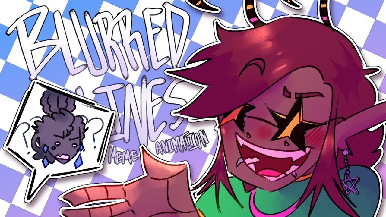 BLURRED LINES || ANIMATION MEME (OC'S) - YouTube