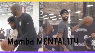 Kobe Bryant Showing His Moves to Kyrie Irving - Mamba Pro Camp by @Flop ...