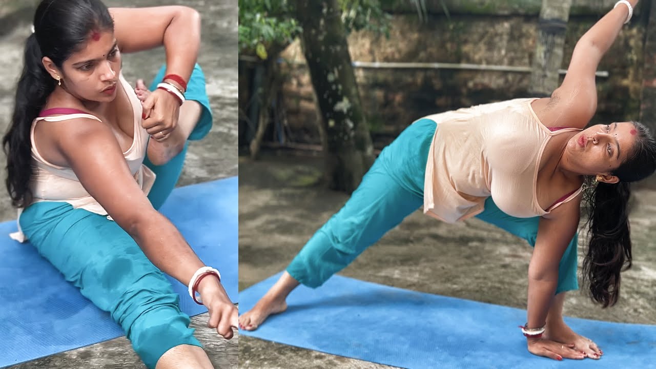 Belly Fat Reduce Yoga Exercise Youtube