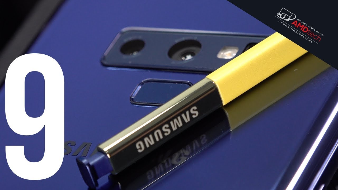 Samsung Galaxy Note 9 Unboxing & Review: The Best of 2018? - YouTube
