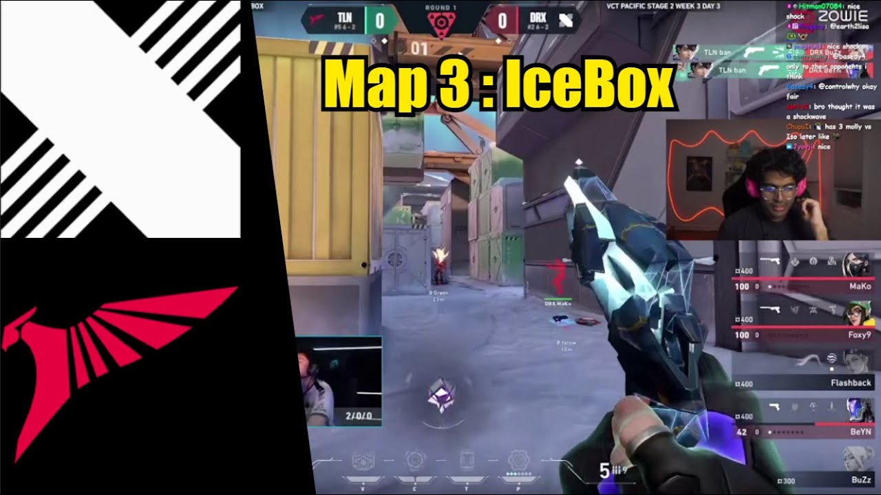 Curry reacts to DRX vs TLN | Map 3 | Champions Tour 2024: Pacific Stage ...