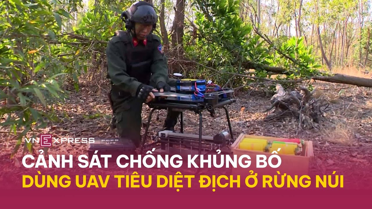 Cảnh sát chống khủng bố dùng UAV tiêu diệt địch ở rừng núi | VnExpress ...