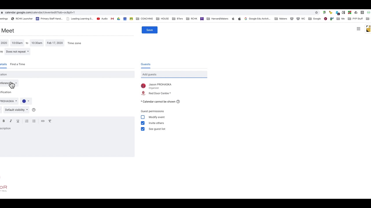 Google Meet with Calendar - YouTube