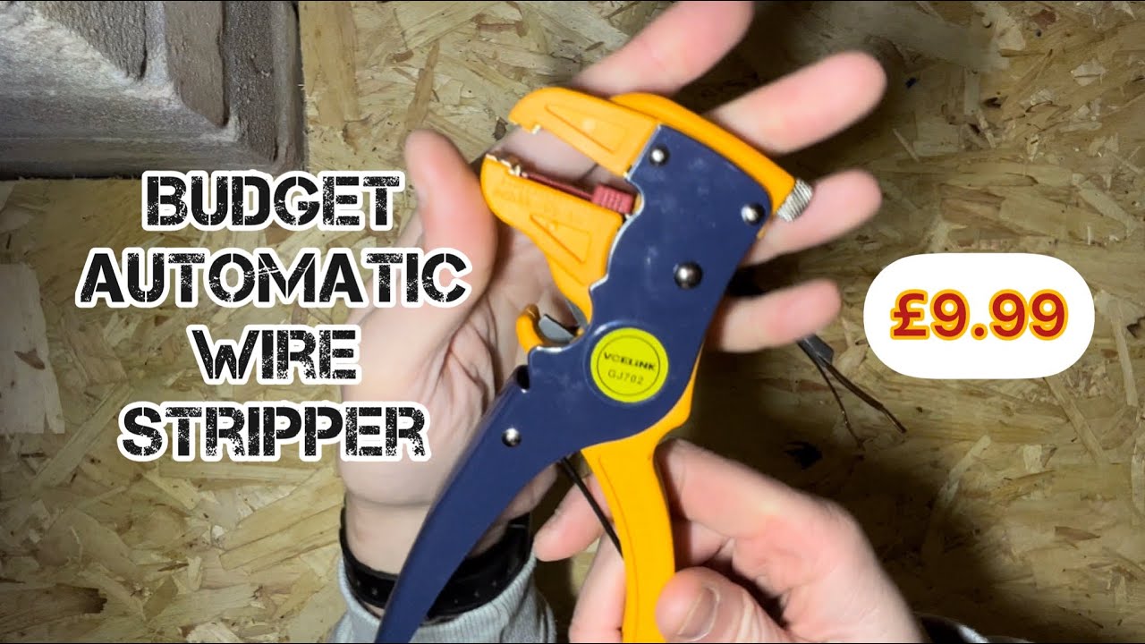 Cheap Automatic Wire Stripper (VCELINK GJ702) £9.99 - YouTube