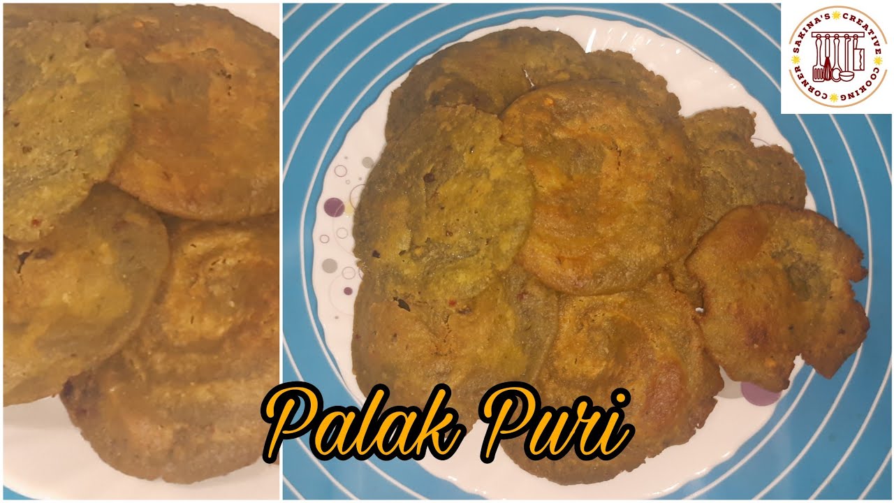 Palak Puri Recipe | Spinach Puri | Puri | Poori | winter Special ...