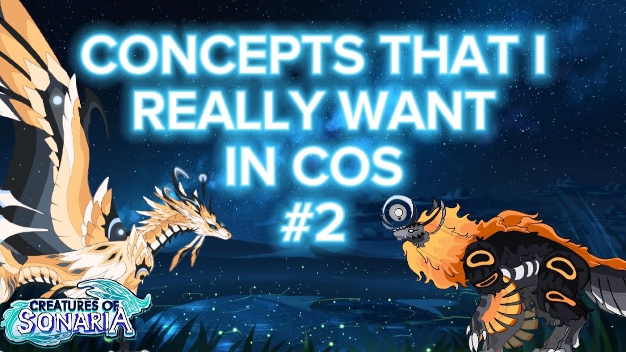 CONCEPTS THAT SHOULD BE IN COS #2 | Creatures Of Sonaria ROBLOX - YouTube