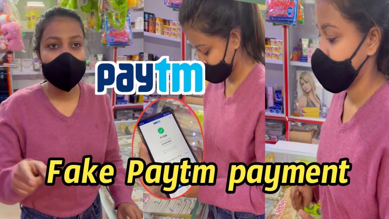 Women Caught Using Fake Paytm Ppp for money transfer | Fake Money ...