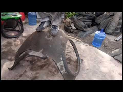 how to make rubber (tire) TEEPEE ng manok - YouTube
