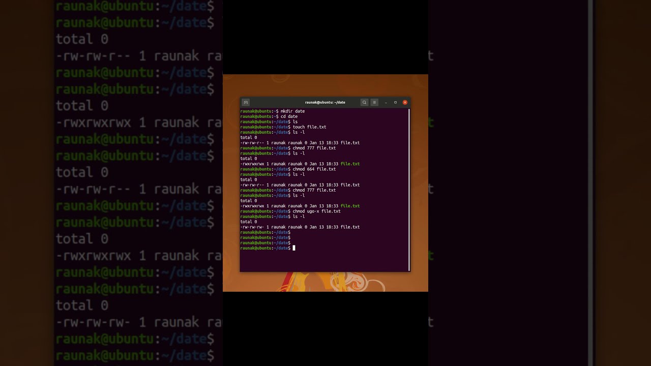 Basic Linux Tutorial Change Permissions Of A File In Terminal Read Write Execute YouTube Basic Linux Tutorial Change Permissions Of A File In Terminal Read Write Execute YouTube