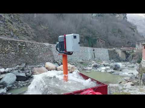 Alçak Düşü  Mini Türbin Saha Testleri|Low Head Mini Turbine Field Tests