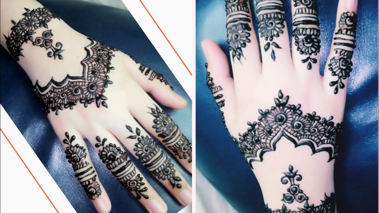 New Trending Stylish Mehandi design For Girls | Simple & Unique Mehandi ...