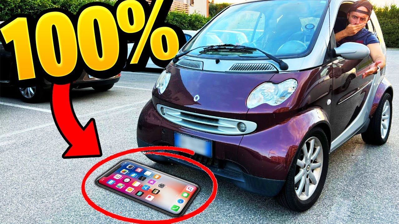 IL TELEFONO IMPOSSIBILE da ROMPERE vs MACCHINA📱 (100% meglio di IPHONE ...
