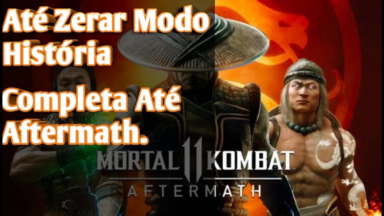 MK11 Modo História Até o Aftermath 1 - YouTube