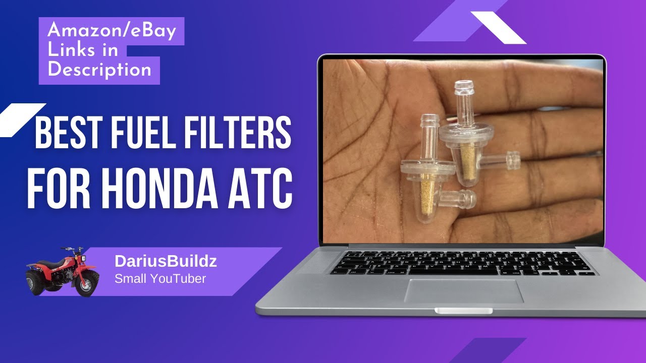 Best ATV Inline Fuel Filter from Amazon | 1985 Honda ATC 125M - YouTube