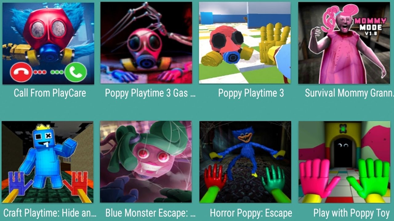 Call From PlayCare,Poppy Playtime 3 Gas,Poppy,Survival Mommy,Craft ...