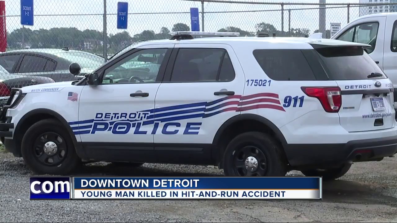 Detroit police search for hit-and-run driver that killed man downtown ...