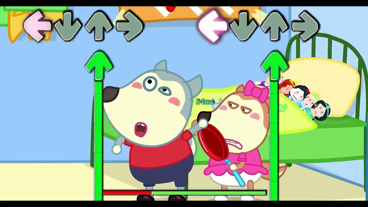 WOLFOO PRÍNCIPE ♕ Wolfoo, ¡cuidado con los peligros en la parada de ...