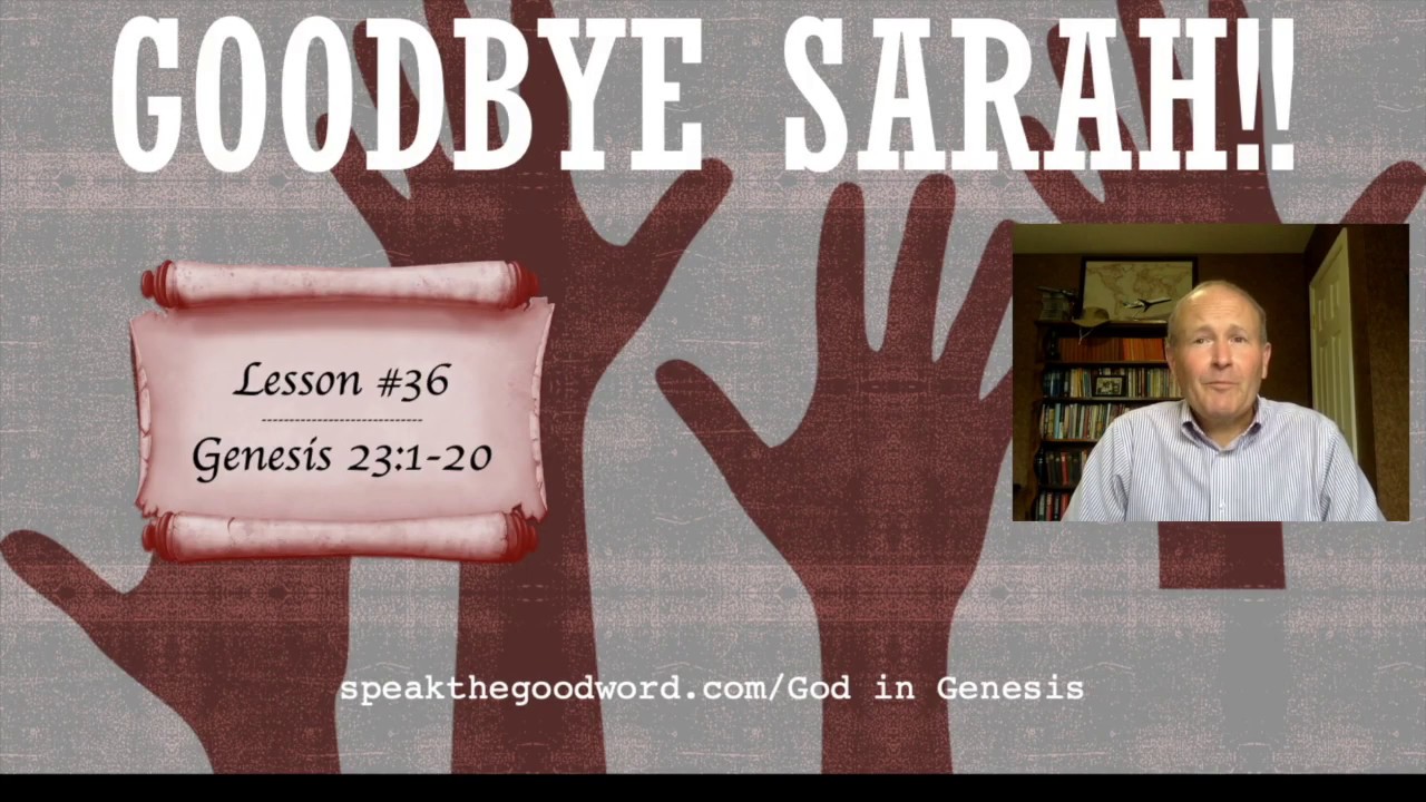 036 Goodbye Sarah - YouTube